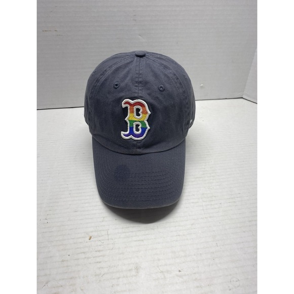 47 | Accessories | Boston Red Sox 47 Brand Pride Rainbow Hat Blue ...